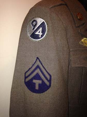 94th Division Soldier's Ike Jacket - UNIFORMS - U.S. Militaria Forum