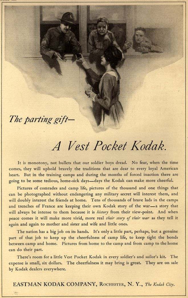 kodak vest pocket camera - (1917-1919) WORLD WAR ONE, RUSSIAN ...