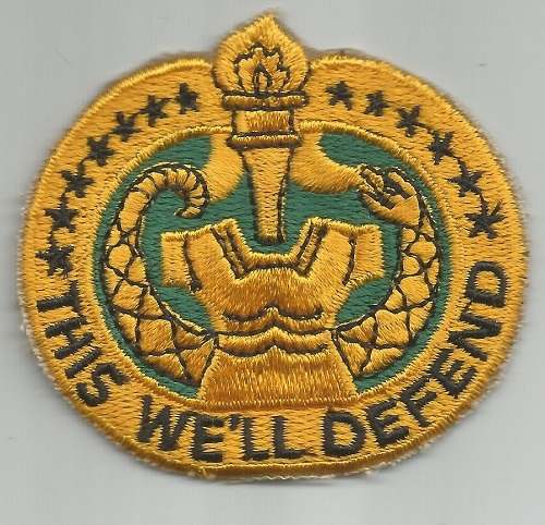 Vietnam War, Ft. Polk Drill Corporal pocket patch and course info ...