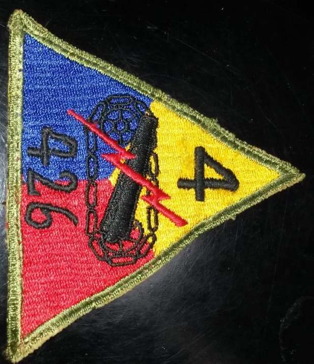 4 / 426th Armored Triangle Patch - ARMY AND USAAF - U.S. Militaria Forum