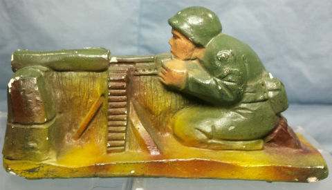 Chalkware Army Soldier Gunner 50 Cal. Machine Gun - HOMEFRONT & THE WAR ...