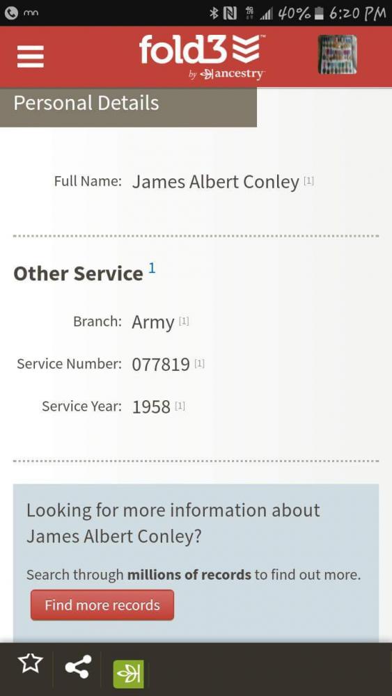 Lieutenant Colonel James Albert Conley - MEDALS & DECORATIONS - U.S ...