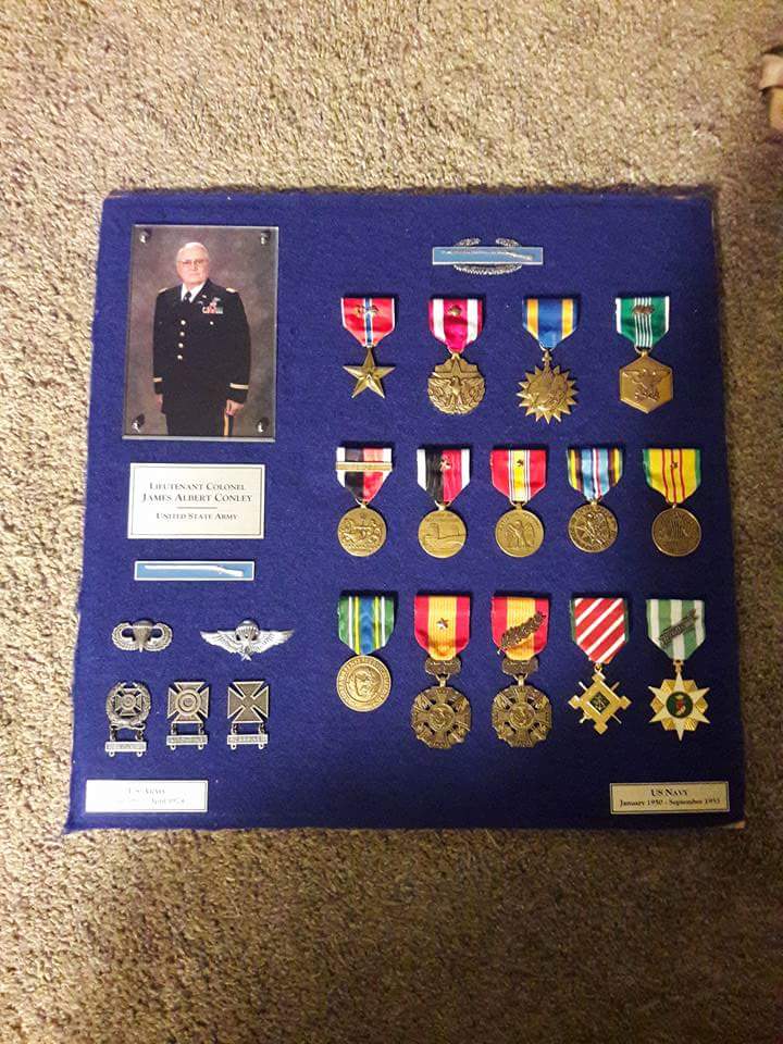 Lieutenant Colonel James Albert Conley - MEDALS & DECORATIONS - U.S ...