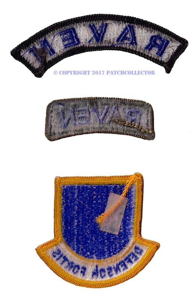 Some Phoenix Raven patches - AIR FORCE (USAAF IS WITH ARMY) - U.S ...