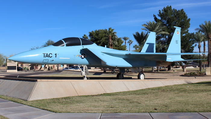 Display Aircraft at Luke AFB, Phoenix Arizona - MUSEUMS, BATTLEFIELDS ...