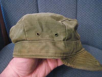 WW2 USMC HBT Cap? - UNIFORMS - U.S. Militaria Forum