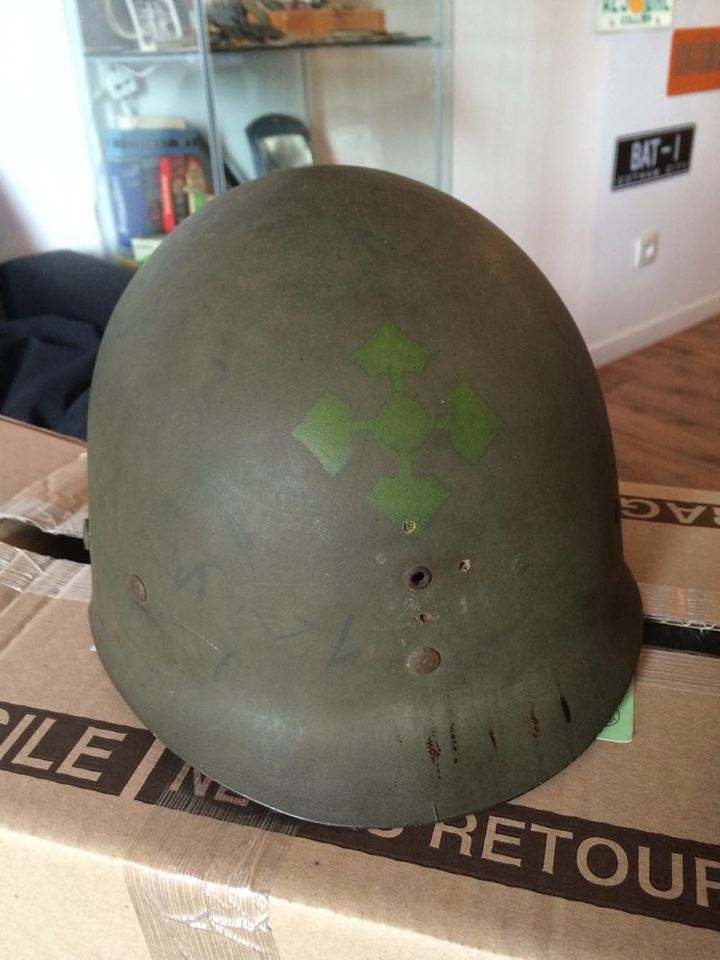 Show your 4th Infantry division helmet from WW1 to present - M1917 ...