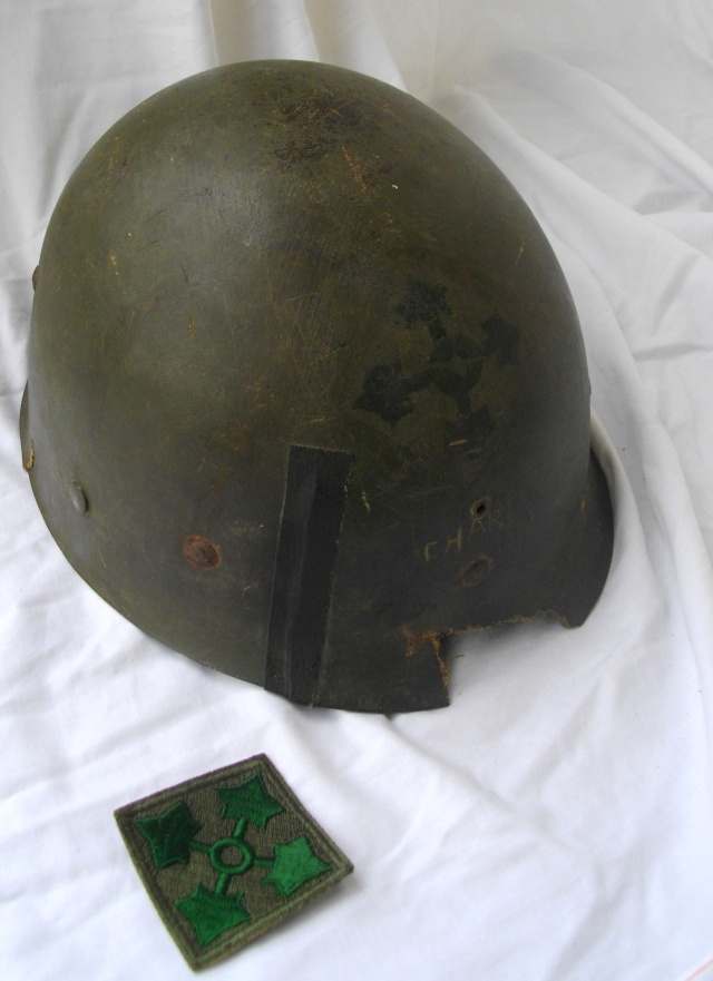 Show your 4th Infantry division helmet from WW1 to present - M1917 ...