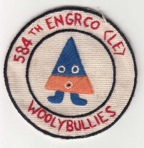 584th Engineer Group Wooly Bullies Patch - ARMY AND USAAF - U.S ...