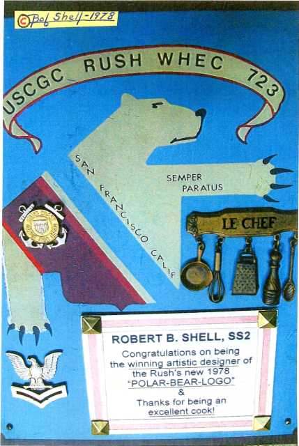 A USCGC RUSH (WHEC-723) Patch - Coast Guard Artist! - US COAST GUARD ...