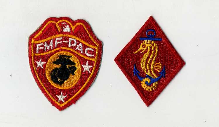 1st MAC eng. and FMF -PAC unassigned Patches - MARINES - U.S. Militaria ...