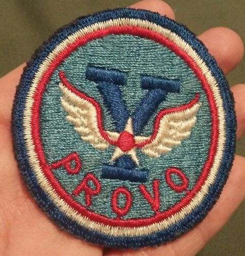 Provo Patch - WWII? - ARMY AND USAAF - U.S. Militaria Forum