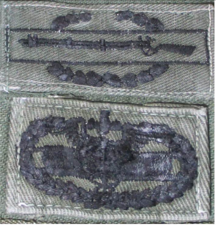 A Holder Of A CIB For Korea AND CMB....... - ARMY (INCLUDING USAAC/AAF ...