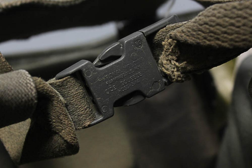 Camo Painted ACH - Combat Used - MODERN COMPOSITE HELMETS - U.S ...