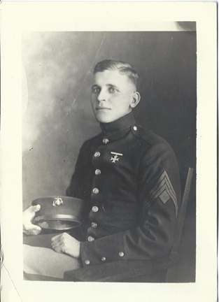 WWI Sergeant Charles C Hensy USMC - INDIVIDUAL & UNIT PORTRAITS - U.S ...