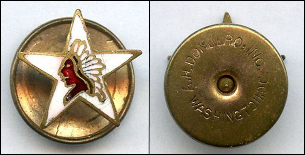 WW I 2nd Division Lapel Pins & Trench Art - (1917-1919) WORLD WAR ONE ...