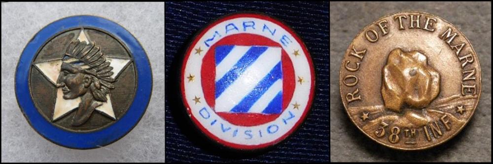 AEF Service Chevron Lapel Pins - Page 3 - LAPEL BUTTONS (DISCHARGE ...