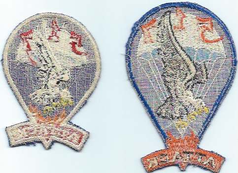 WWII 517th PIR Pocket Patch; Real vs Post War? - ARMY AND USAAF - U.S ...