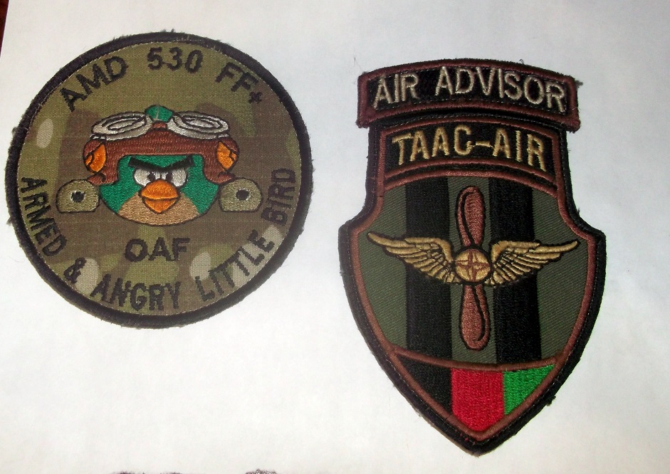 Two new Afghanistan related patch additions - ARMY AND USAAF - U.S ...