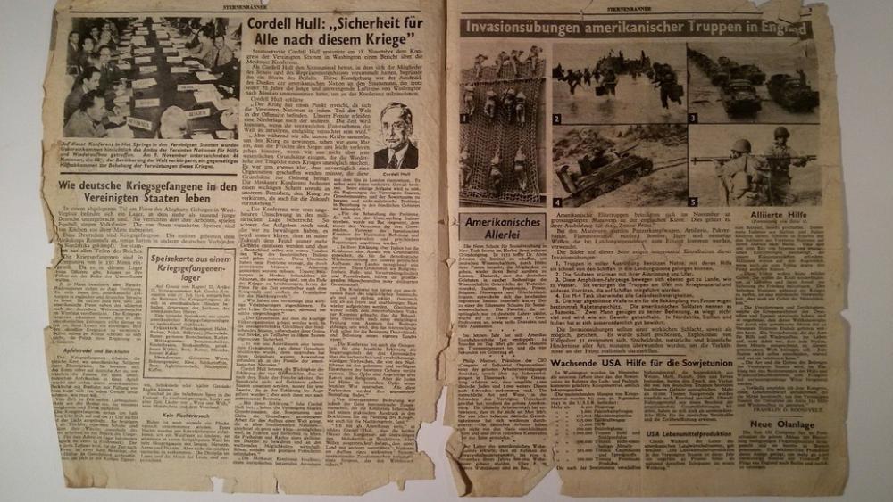 WW2 US Propaganda leaflets in a foreign language - EPHEMERA ...