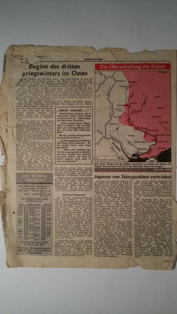 WW2 US Propaganda leaflets in a foreign language - EPHEMERA ...