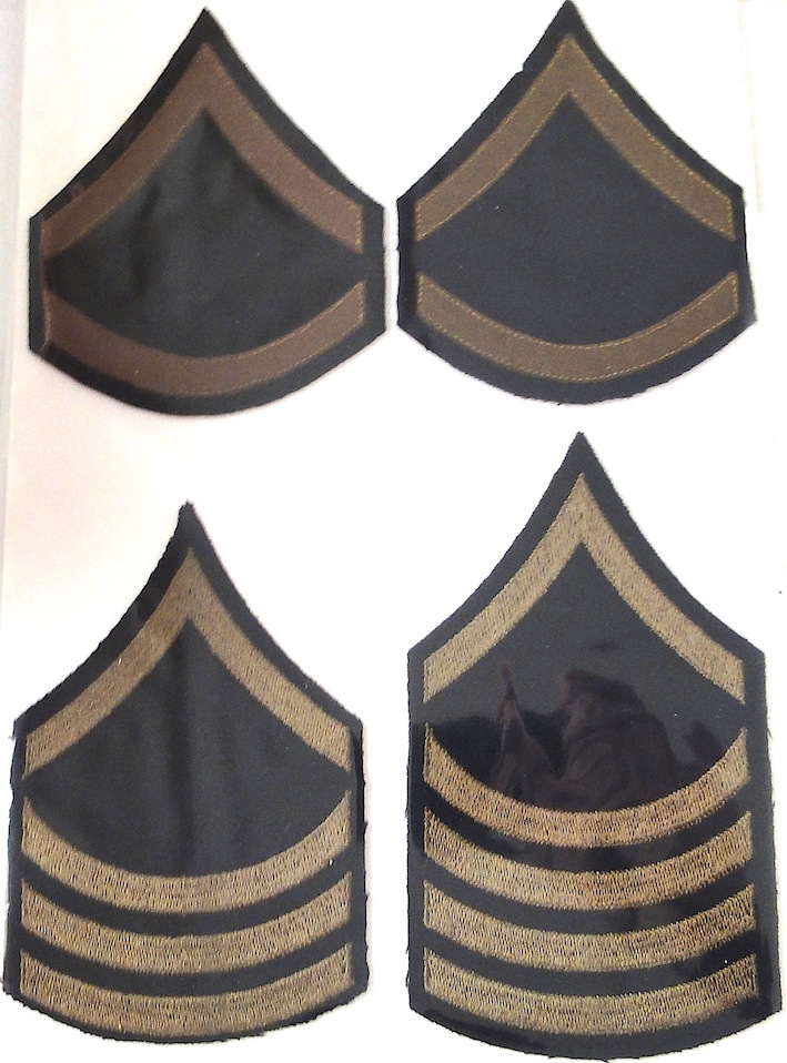 U.S. Quartermaster Museum Rank Displays - ARMY (INCLUDING USAAC/AAF ...