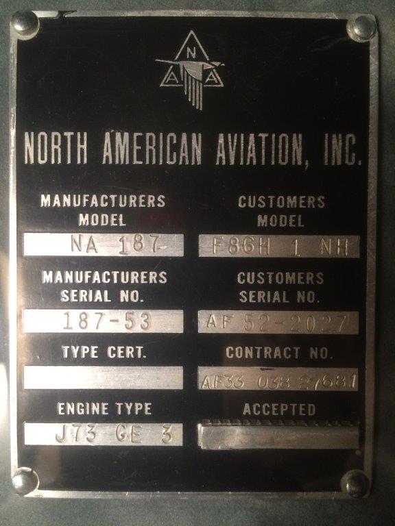 Data Plate - Page 2 - MILITARY AIRCRAFT & AVIATION - U.S. Militaria Forum