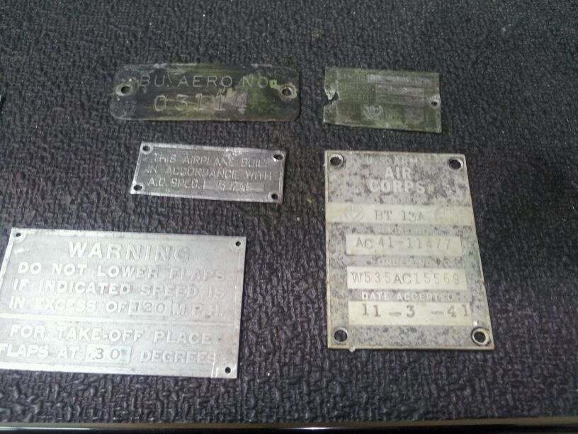 Data Plate - MILITARY AIRCRAFT & AVIATION - U.S. Militaria Forum