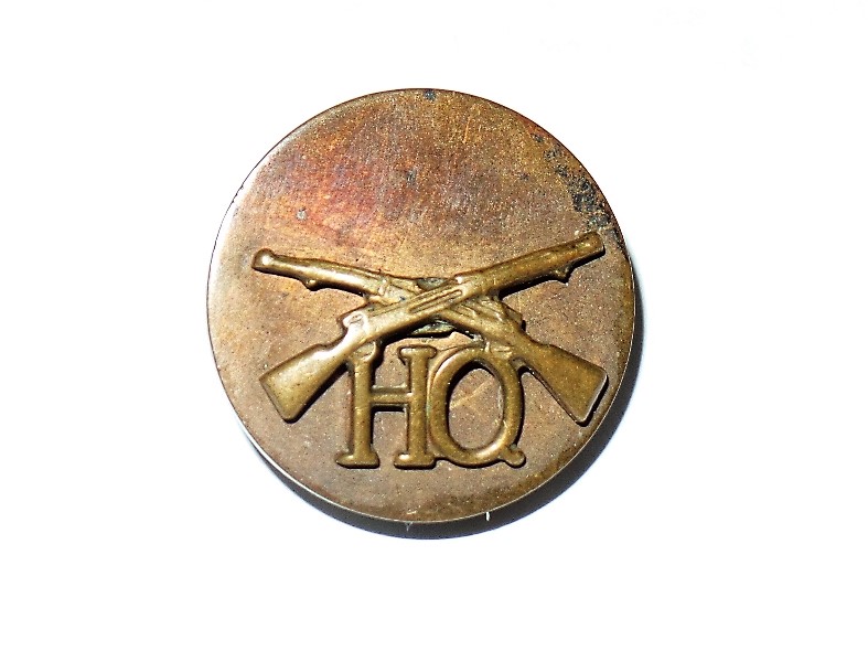 Enlisted Infantry HQ Hat Badge ? - ARMY (INCLUDING USAAC/AAF) - U.S ...