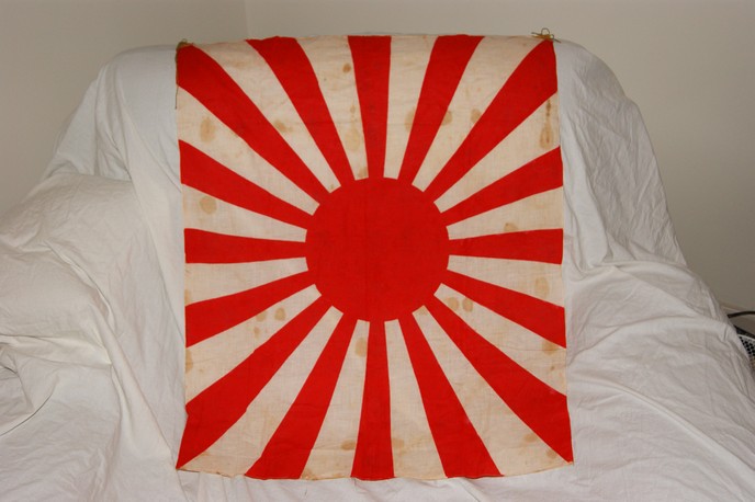 Wife's Treasures....Japanese Battle Flags - SPOILS OF WAR - U.S ...