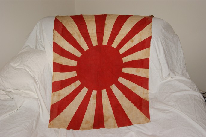 Wife's Treasures....Japanese Battle Flags - SPOILS OF WAR - U.S ...