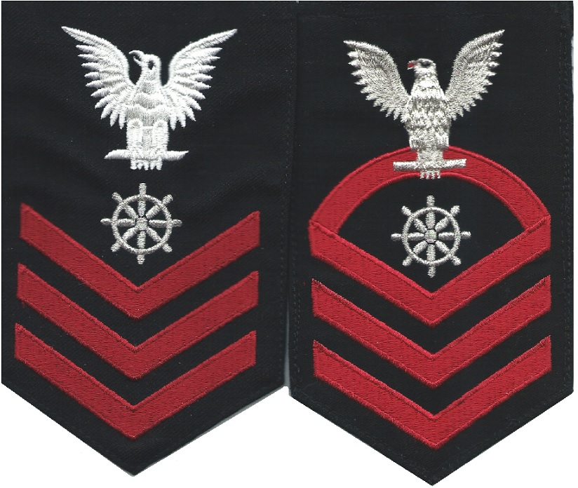 USN Rating badge in the 1970s uniform experiment - NAVY, COAST GUARD ...