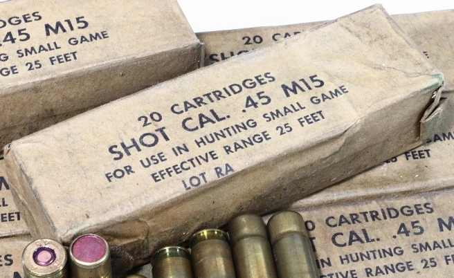 Cartridge, Shot Cal. 45 M15 & M12 - FIREARMS - U.S. Militaria Forum