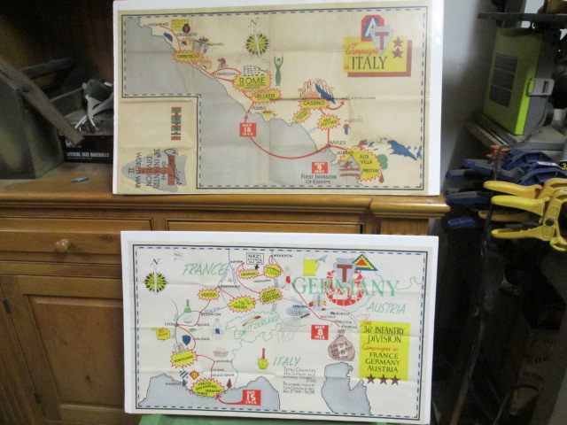 36th Div trail maps in WW2 - MISC MILITARIA - U.S. Militaria Forum