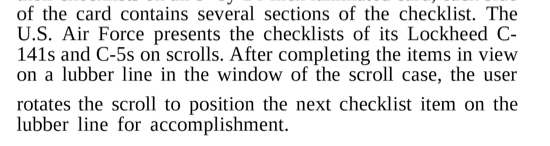 C-46 Commando aircraft scroll checklist - MILITARY AIRCRAFT & AVIATION ...
