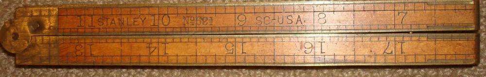 1906 to 1910 Folding Rulers for Army Use in Intrenching - FIELD ...