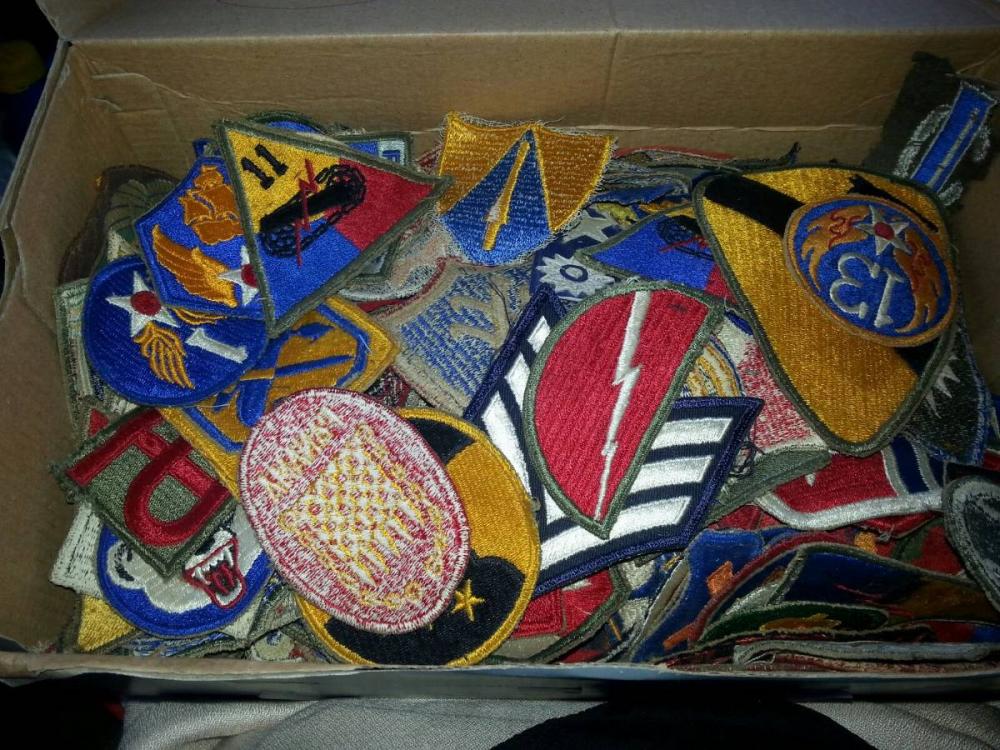 A few Armored triangles - ARMY AND USAAF - U.S. Militaria Forum