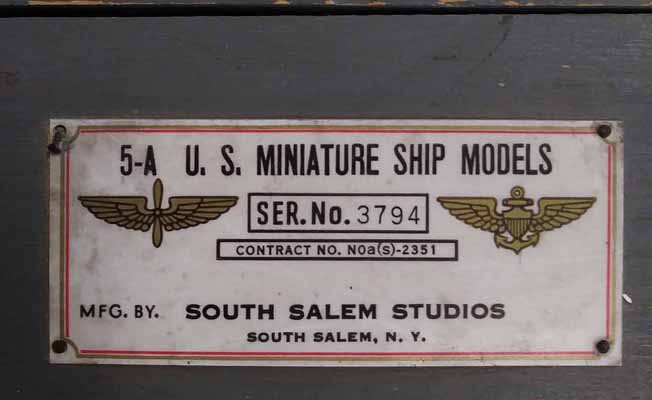 3 cased sets of ship identification models - MILITARY SHIPS AND VESSELS ...