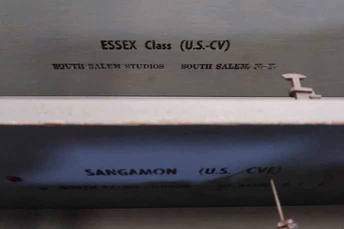 3 cased sets of ship identification models - MILITARY SHIPS AND VESSELS ...