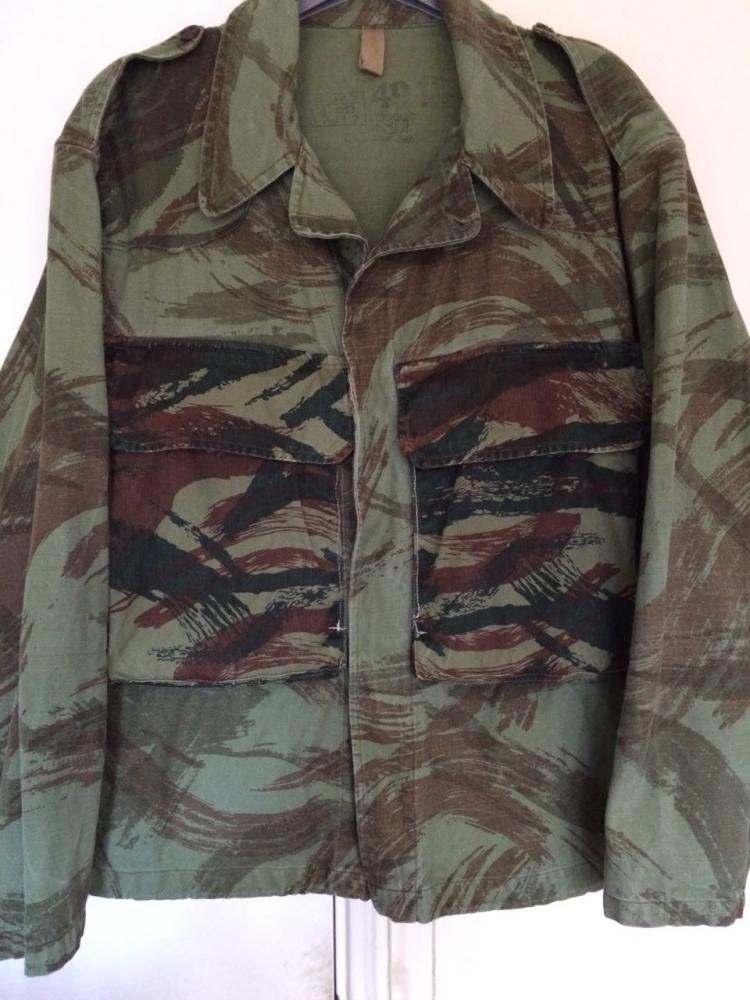 Modified French Lizard Camo TTA Allegee 47/52 Shirt Vietnam ...