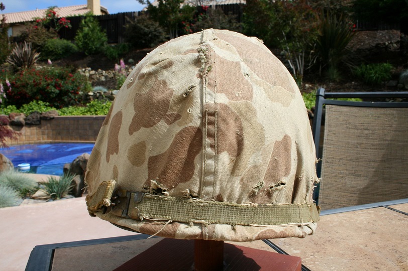 Salty USMC Covered Helmet - M-1; M-1C & M-2 HELMETS - U.S. Militaria Forum