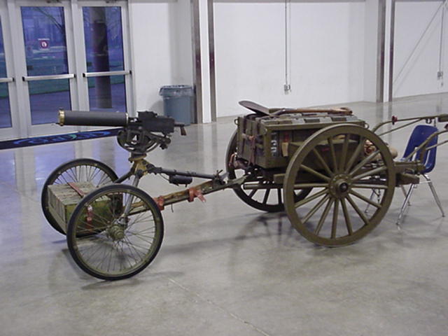 Machine gun cart display - MILITARY VEHICLES - U.S. Militaria Forum