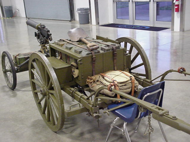 Machine gun cart display - MILITARY VEHICLES - U.S. Militaria Forum