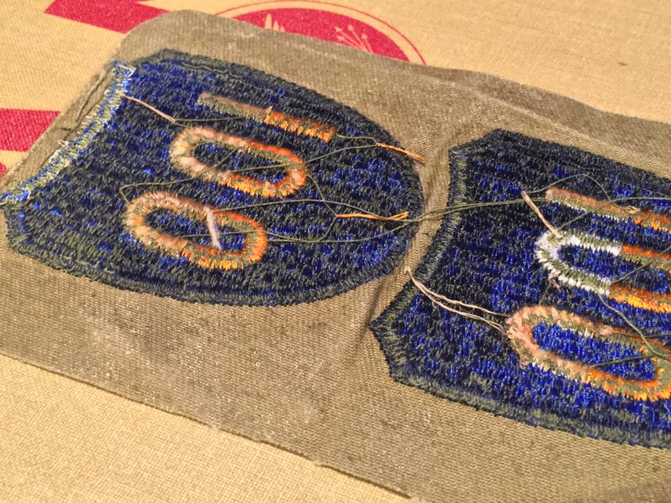 100th Infantry Division Patches - Uncut - ARMY AND USAAF - U.S ...