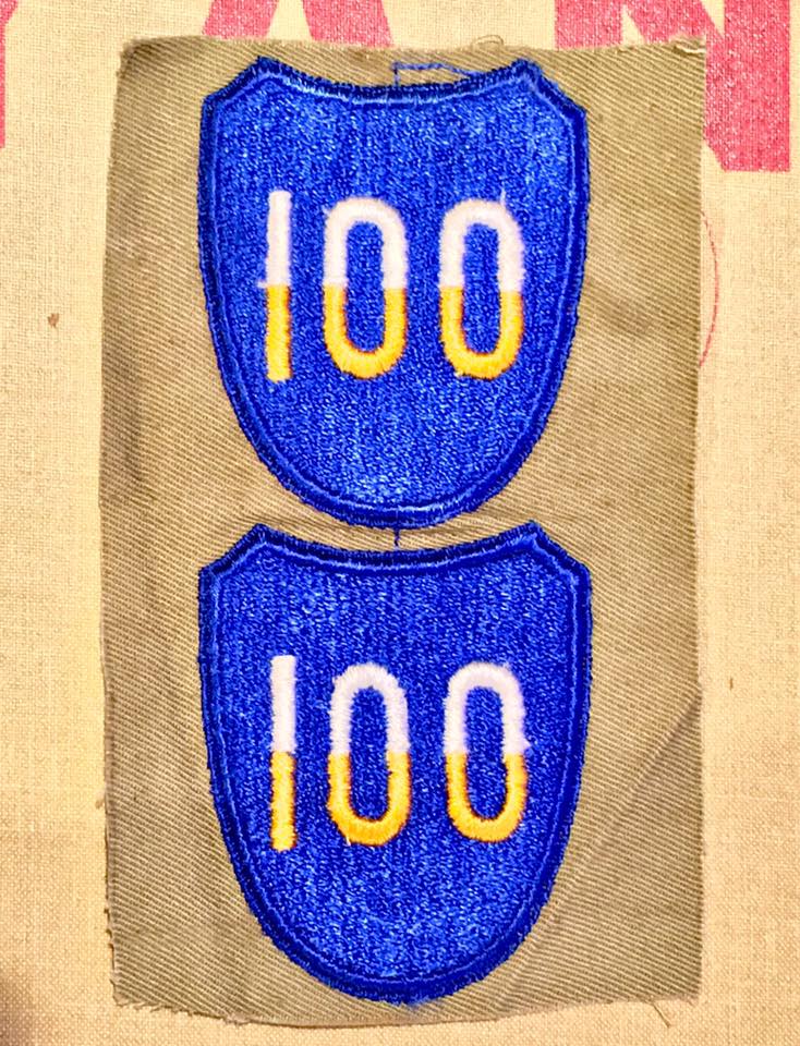 100th Infantry Division Patches - Uncut - ARMY AND USAAF - U.S ...