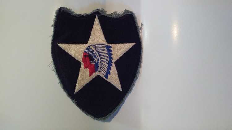 515th PIR & 2nd Div. patches from antique shop - ARMY AND USAAF - U.S ...