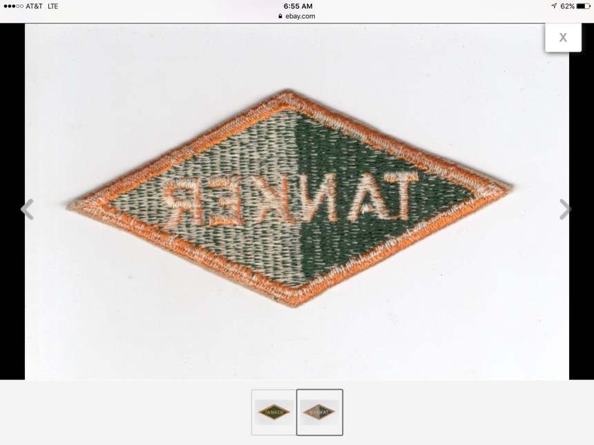 WW2 Tanker Patches - ARMY AND USAAF - U.S. Militaria Forum
