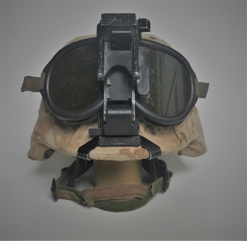 Salty USMC LWH Worn in Iraq - MODERN COMPOSITE HELMETS - U.S. Militaria ...