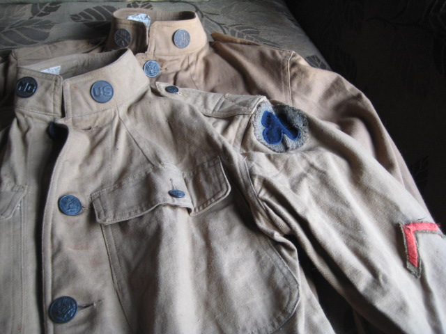 WW1 US Army 88th Division Co. A Machine Gun tunics - UNIFORMS - U.S ...