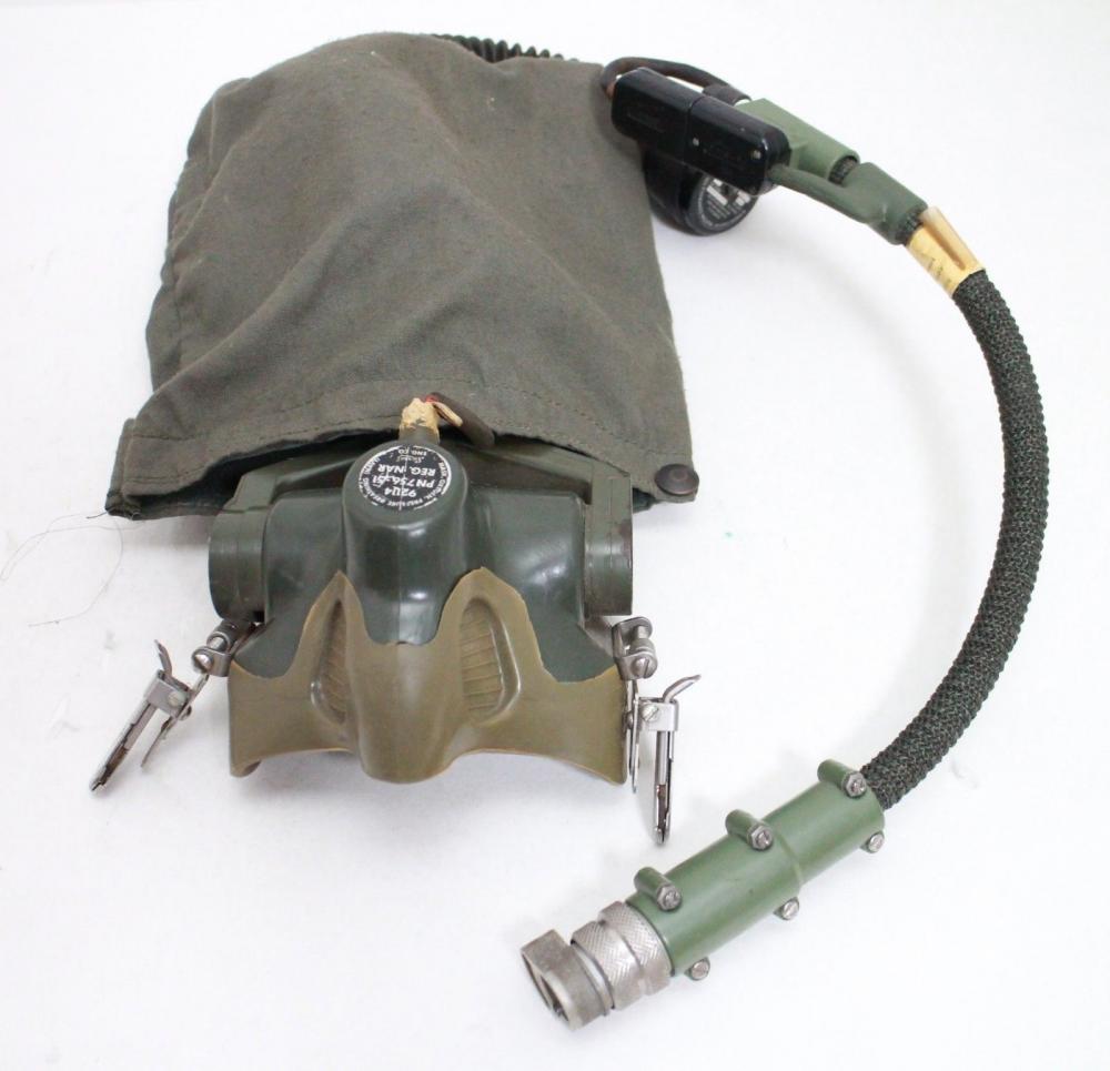 Interesting Sierra "Swing-A-Line" Low Profile Navy Oxygen Mask - FLYING ...